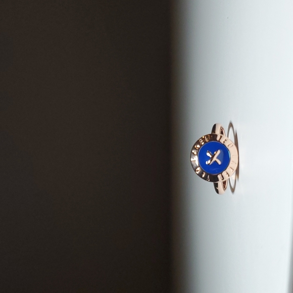 Ted Baker | Jewelry | Ted Baker Navy Blue And Rose Gold Ester Enamel ...